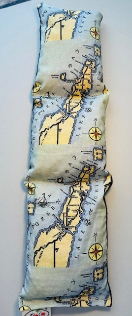 Classic Vintage Door County Map- LARGE | DoCo Pit Pacs